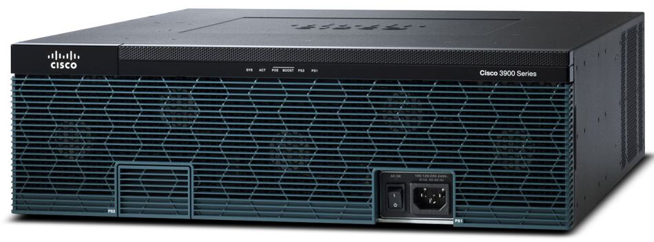 xx CISCO3945/K9: Router Cisco 3945 With SPE150, IOS IP Base, 3 LAN Port ...