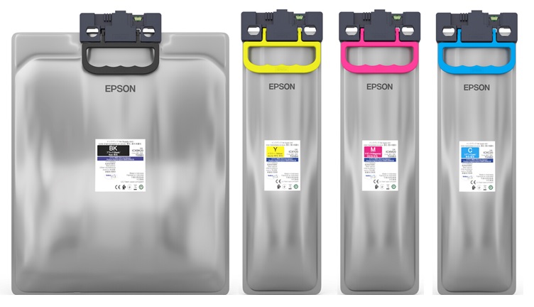 Tinta para Epson WorkForce Pro WF-C878R | 2301 - Tinta Original Epson T05B. El Kit Incluye ...